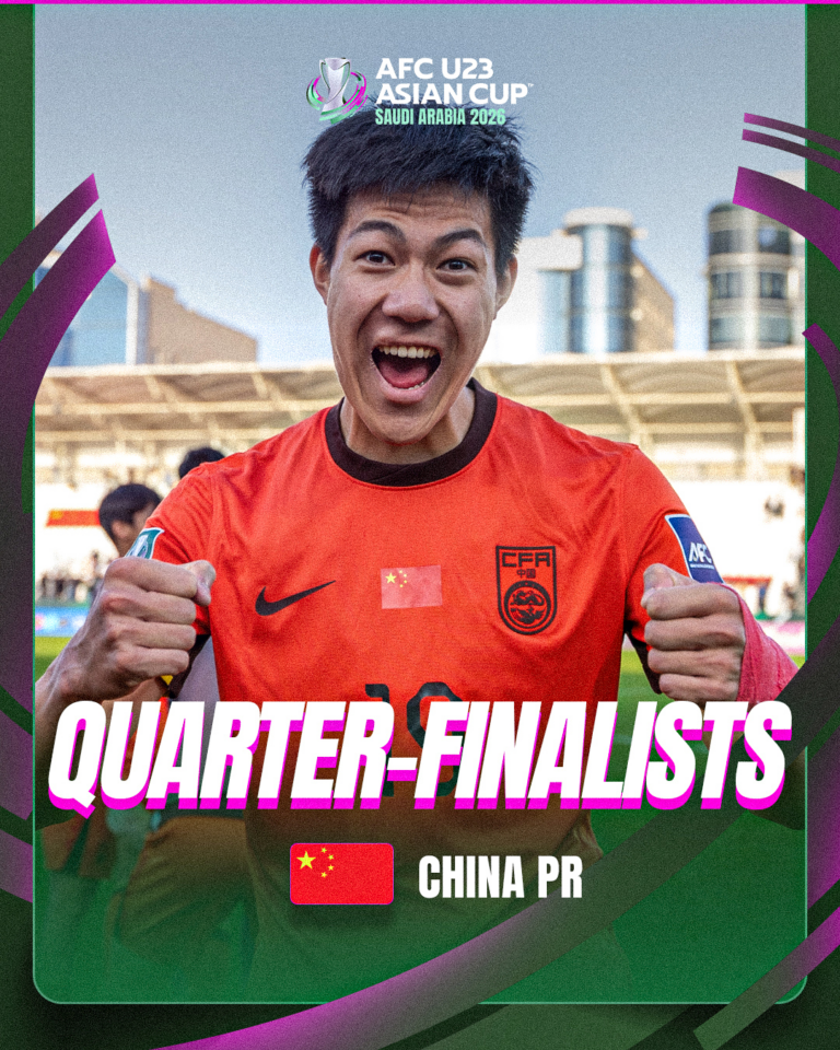 AFC U23 ៖ ចិន និងអូស្ត្រាលី ជាក្រុមចុងក្រោយ ...